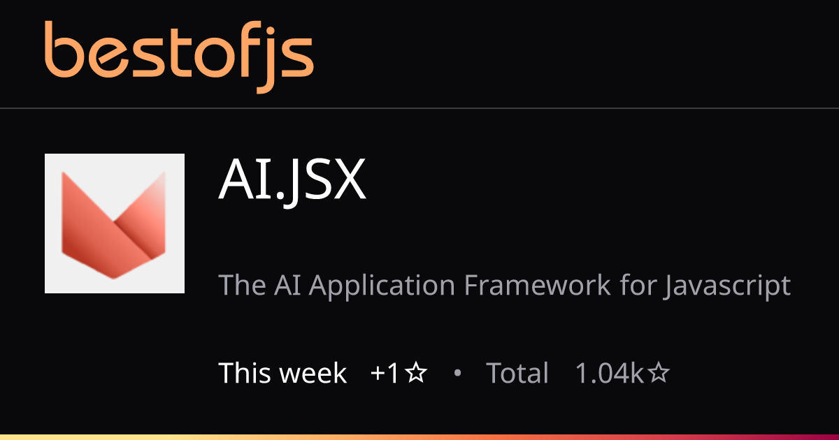 Best of JS • AI.JSX